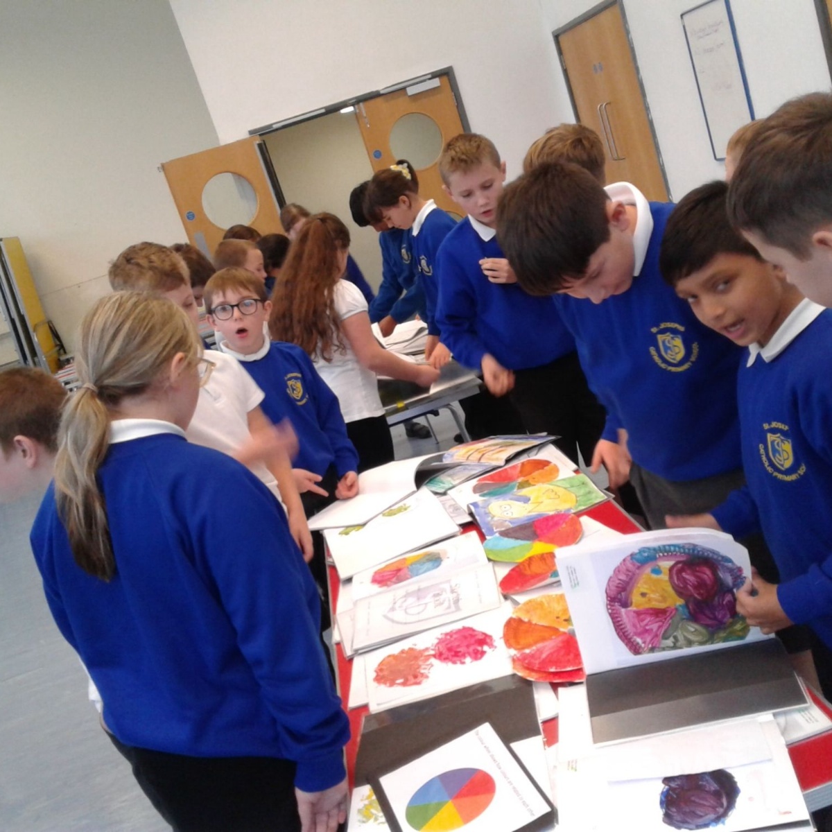 St Joseph's Catholic Primary School, Aylesham - Art Gallery.